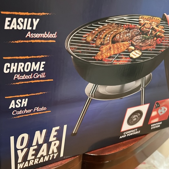 American Outdoors | Kitchen | American Outdoor Portable Charcoal Grill ...